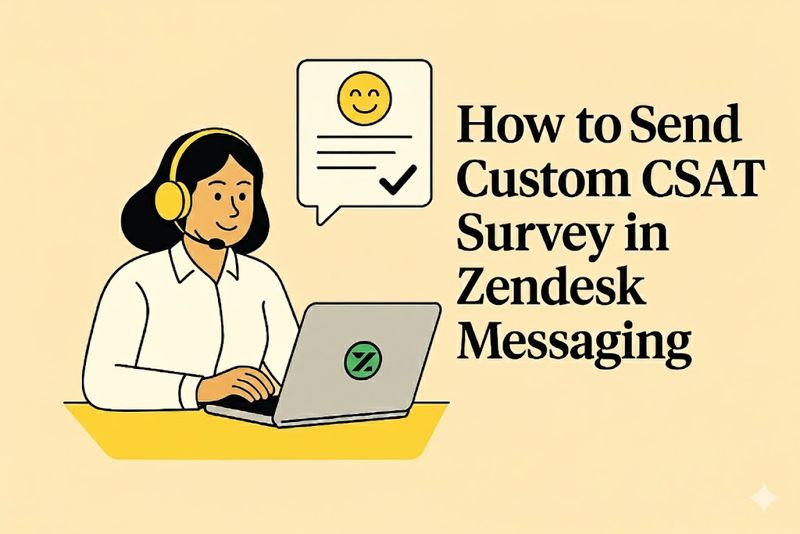 How to Send Custom CSAT Surveys in Zendesk Messaging Channels - How to ...